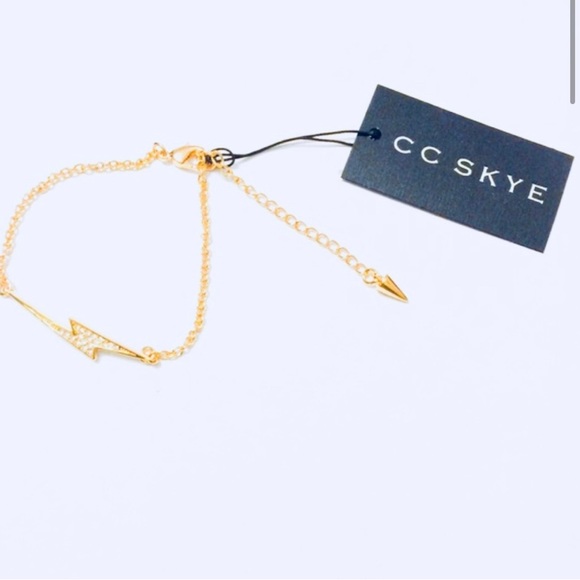 CC Skye | Jewelry | Cc Skye Love Lightning Bolt Vintage Bracelet | Poshmark